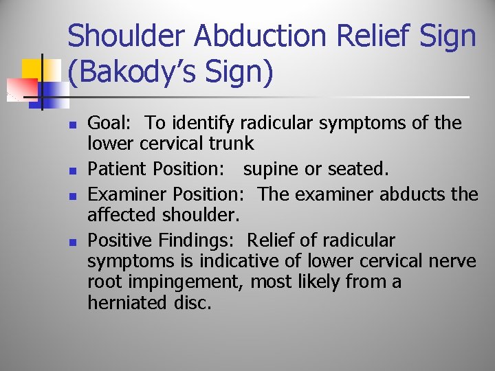 Spine Evaluation John M Lavelle DO History n