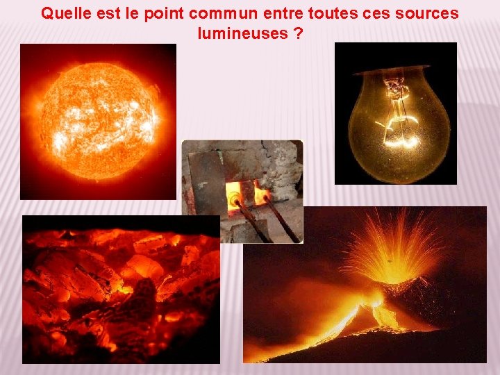 Chapitre 3 Sources de lumire colore Les sources