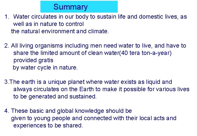 Water Literacy Symposium 105 6 2012 Water circulation