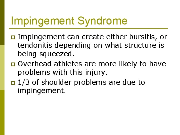 Shoulder Anatomy Shoulder p It is a ball