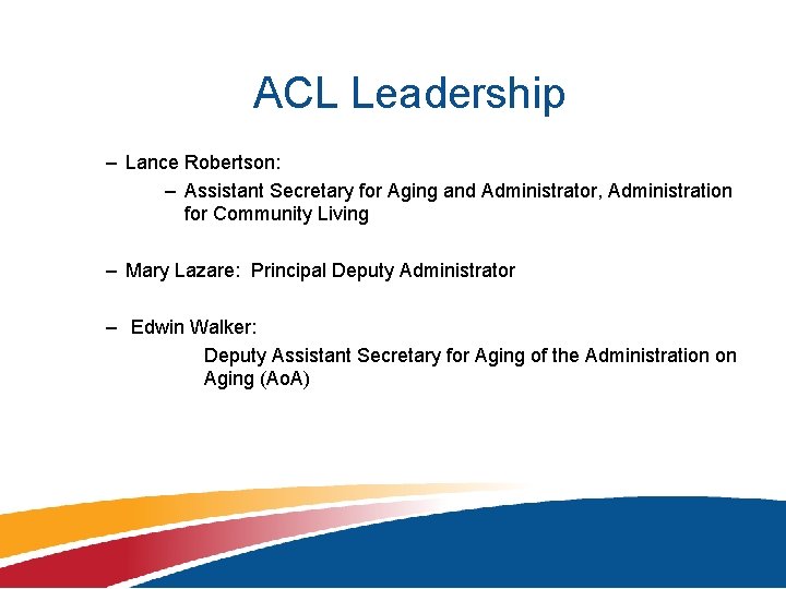 New State Ombudsman Orientation Nuggets of Information from