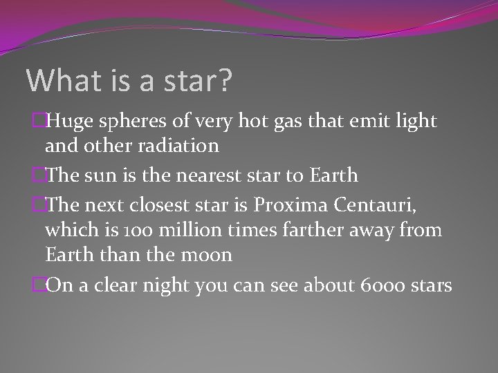 Chapter 25 Notes Beyond our Solar System Section