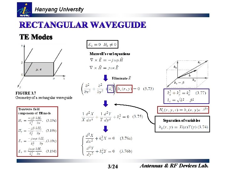 Hanyang University 124 Antennas RF Devices Lab Hanyang