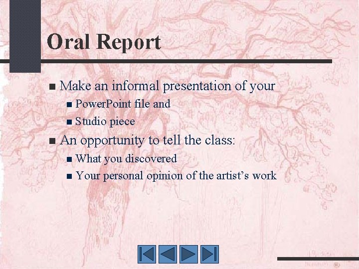 The Roots of Modern Art Selected Artist Research
