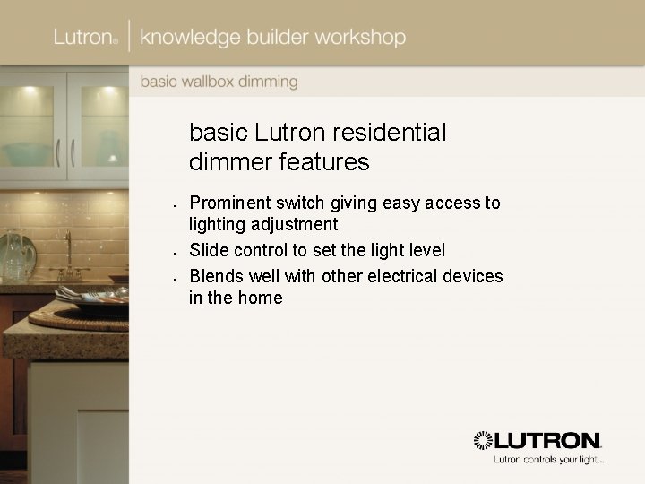 basic wallbox dimming reference Lutron Dimmers Fan Controls