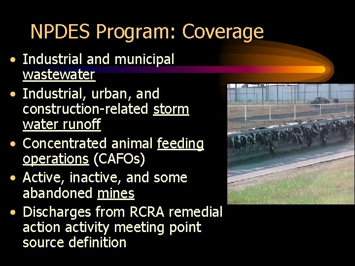 WatershedBased Planning A Framework for Action A watershed