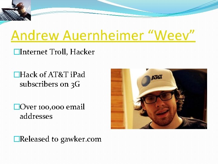 The Computer Fraud and Abuse Act CFAA Billy