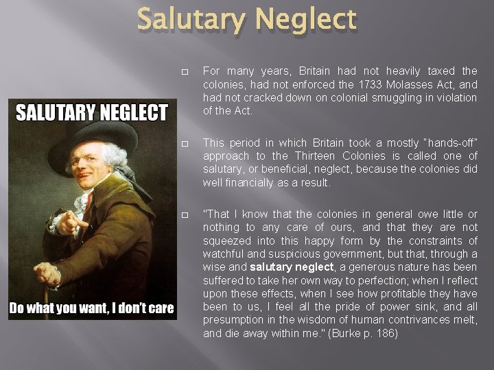 CHAPTER 5 ROAD TO INDEPENDENCE 1763 1776 Section