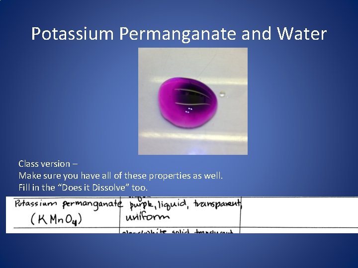 Lesson 12 What happens when you mix substances
