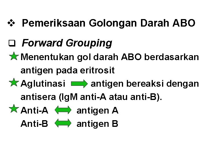Pemeriksaan Laboratorium Sebelum Transfusi Darah dan Pada Reaksi