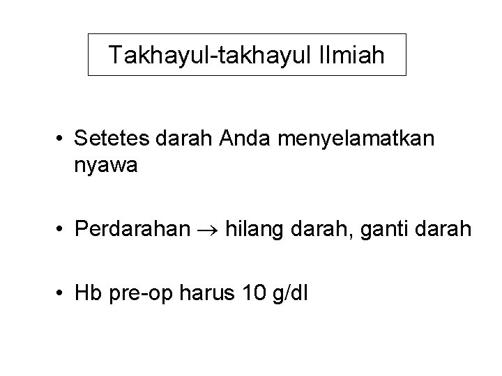 Pemeriksaan Laboratorium Sebelum Transfusi Darah dan Pada Reaksi