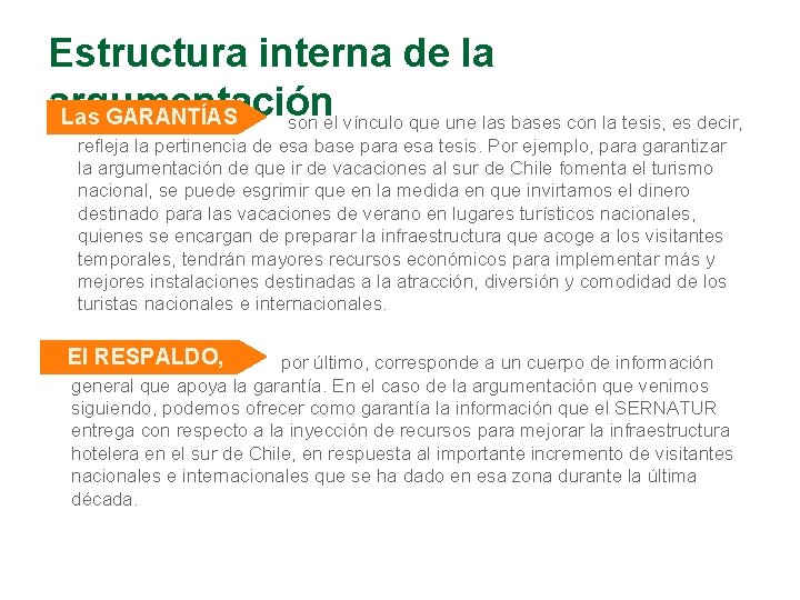 Elementos formas y situaciones de la argumentacin NM