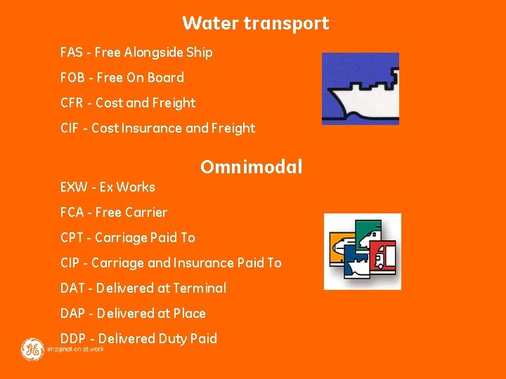 INCOTERMS Guidelines Incoterms 2010 Training 062116 Rev 1
