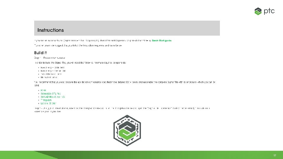 MANUFACTURING APPS TIPS TRICKS SESSION 3 PTC SIGMA