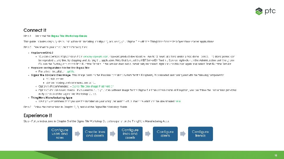 MANUFACTURING APPS TIPS TRICKS SESSION 3 PTC SIGMA