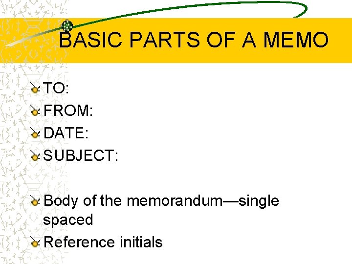 Writing a Memorandum Business Communication and Report Writing