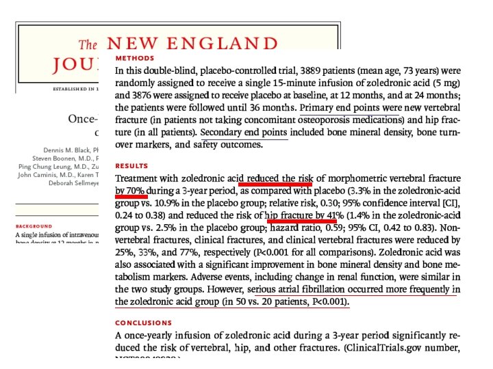 Evaluacin de la eficacia Ensayos de superioridad Variables