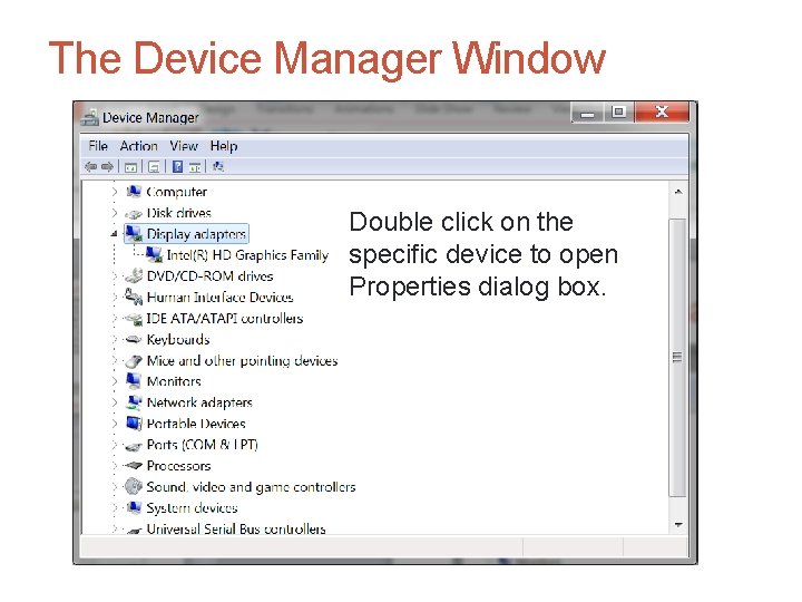 CHAPTER 6 Supporting IO and Storage Devices Objectives