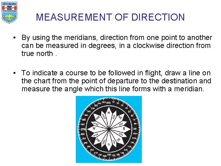 AIR NAVIGATION Air navigation introduction Pilotage and dead