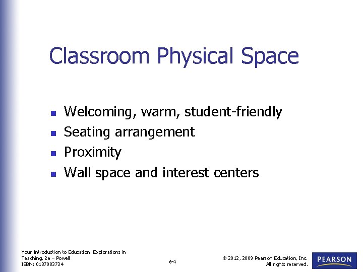 Chapter 6 Creating and Maintaining a Positive and