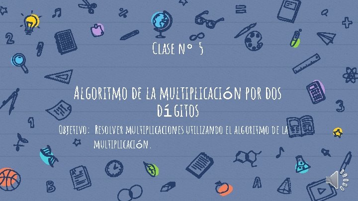 Clase n 5 Algoritmo de la multiplicacin por