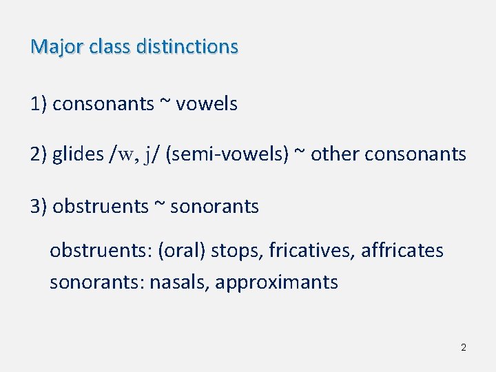 SLTD 04 Clinical Linguistics and Phonetics Phonological SystemNatural
