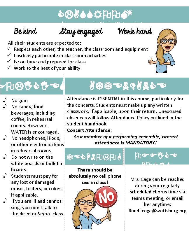 Chorus 2020 2021 OVERVI EW If you are