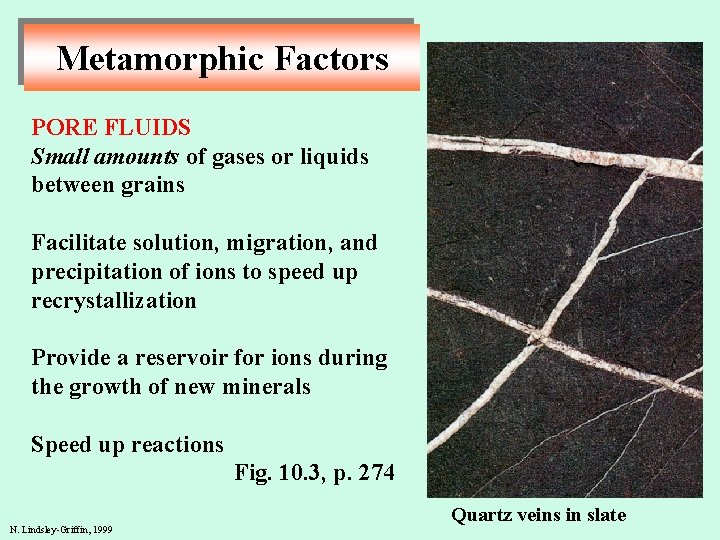 Metamorphism New Rocks from Old Chapter 10 Geology