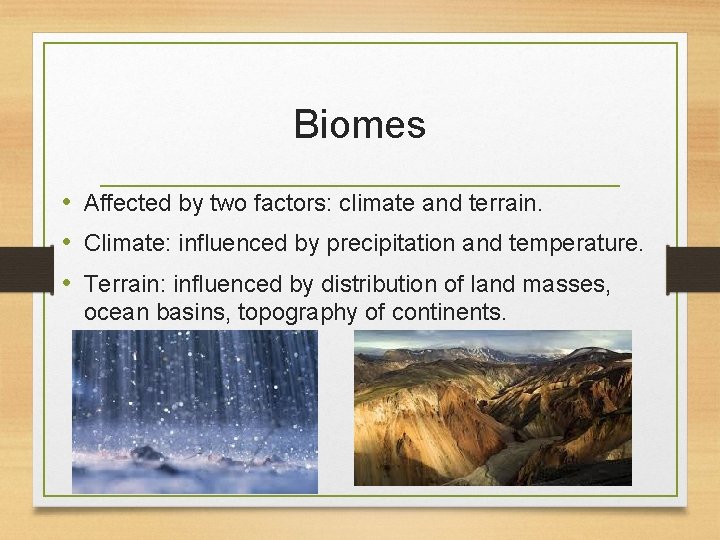 Climate Regions Biomes and Tropical Climates By Ashley