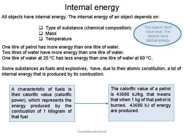 2 ESO UNIT 2 Energy Susana Morales Bernal