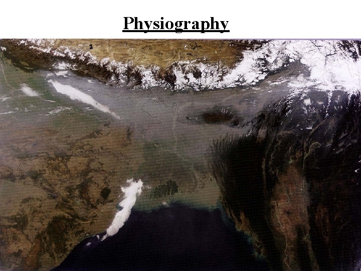 3 2 Relief Physiography elevation of various regions