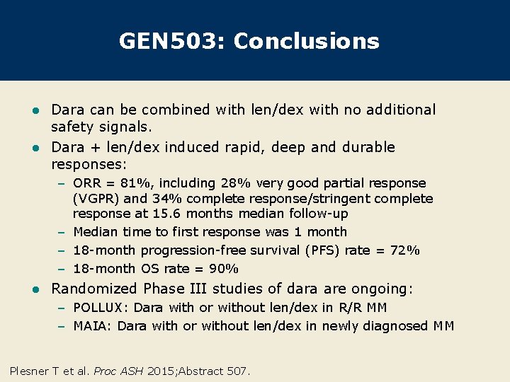 Daratumumab Dara Monotherapy for Heavily Pretreated RelapsedRefractory RR