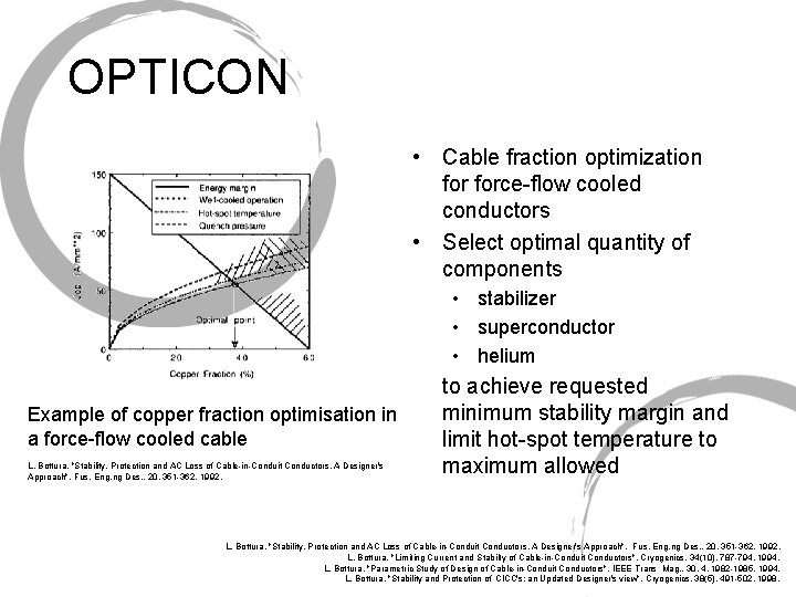 Thermal and electrical analysis of superconducting magnets Some