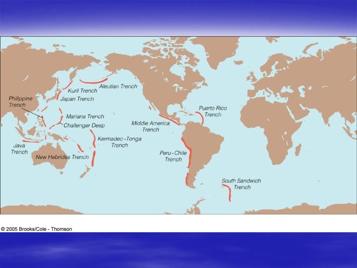 Structure of Ocean Basins Chapter 4 Continental shelves