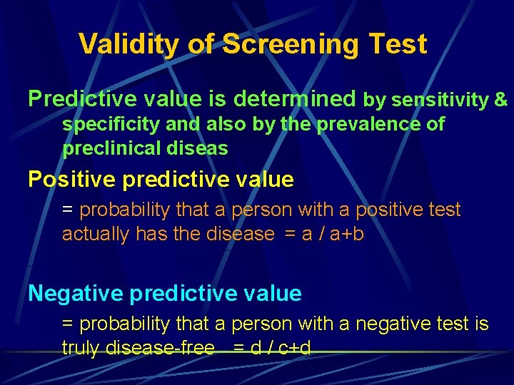 Screening for Female Genital Tract Malignancy Screening Generally