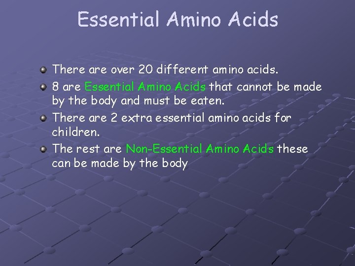Proteins The Building Blocks of our Body PDST