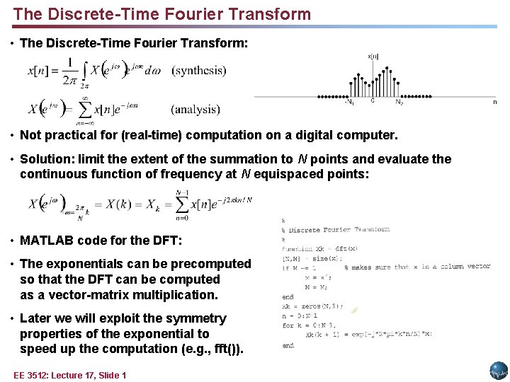 ECE 8443 Pattern Continuous Recognition EE 3512 Signals
