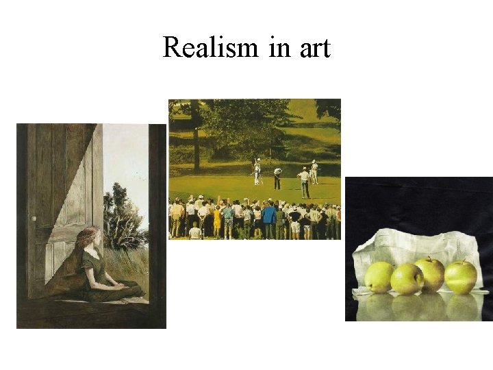 Reality and its relationship to media Presence identification