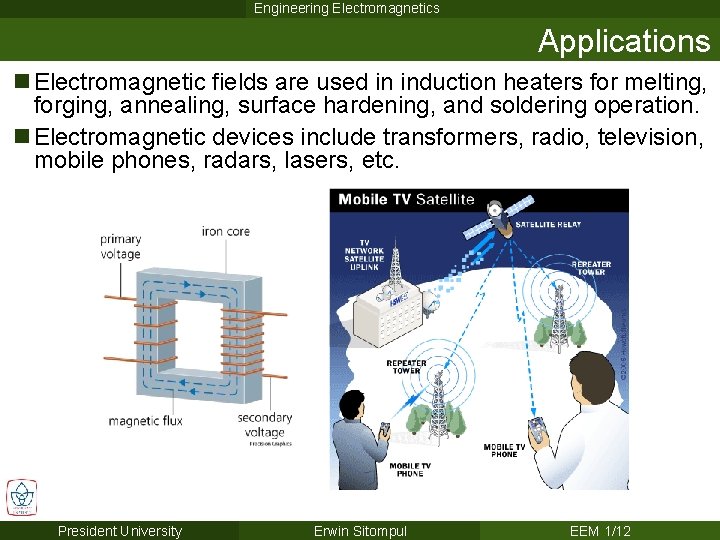Engineering Electromagnetics Lecture 1 Dr Ing Erwin Sitompul