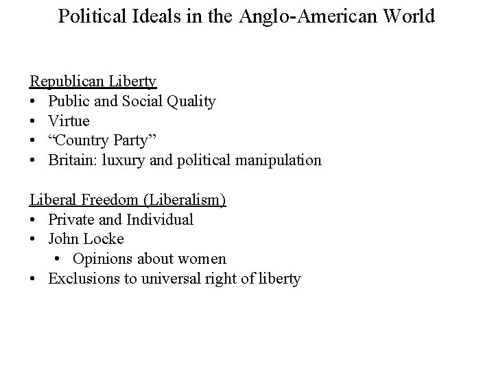 Slavery Freedom and British Empire in the Colonial