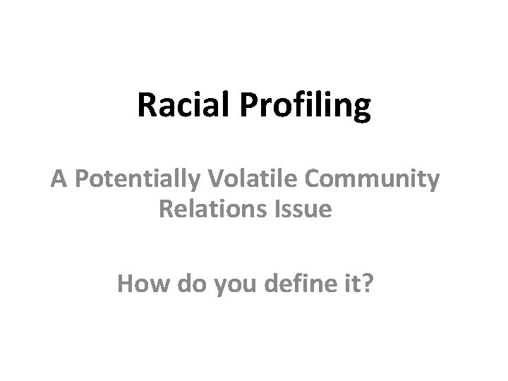 Law Enforcement Organization and Administration Chapter 9 BASIC