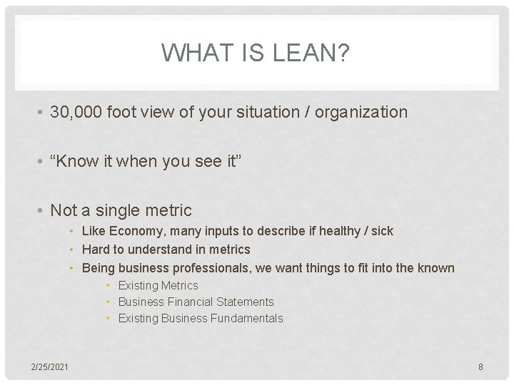 Gary Kapanowski Moeller Manufacturing CLSSMBB LEAN MATURITY VS