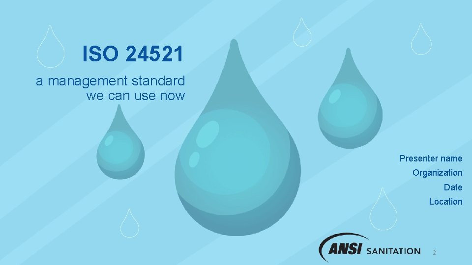 ISO 24521 a management standard we can use