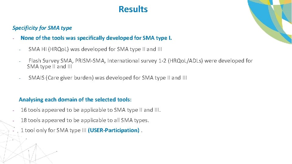 Patient reported outcome measures in SMA Sonia Messina
