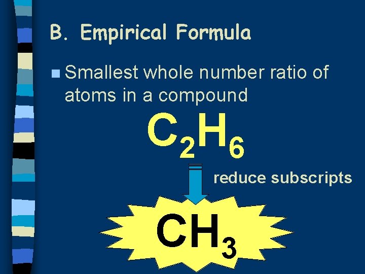 Chemical Formulas Percent Composition Empirical Formula Molecular Formula
