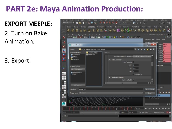 Game Design LESSON 10 Introduction to Character Animation