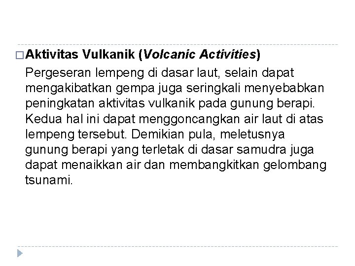MANAJEMEN BENCANA Pertemuan 2 BENCANA Peristiwa atau rangkaian