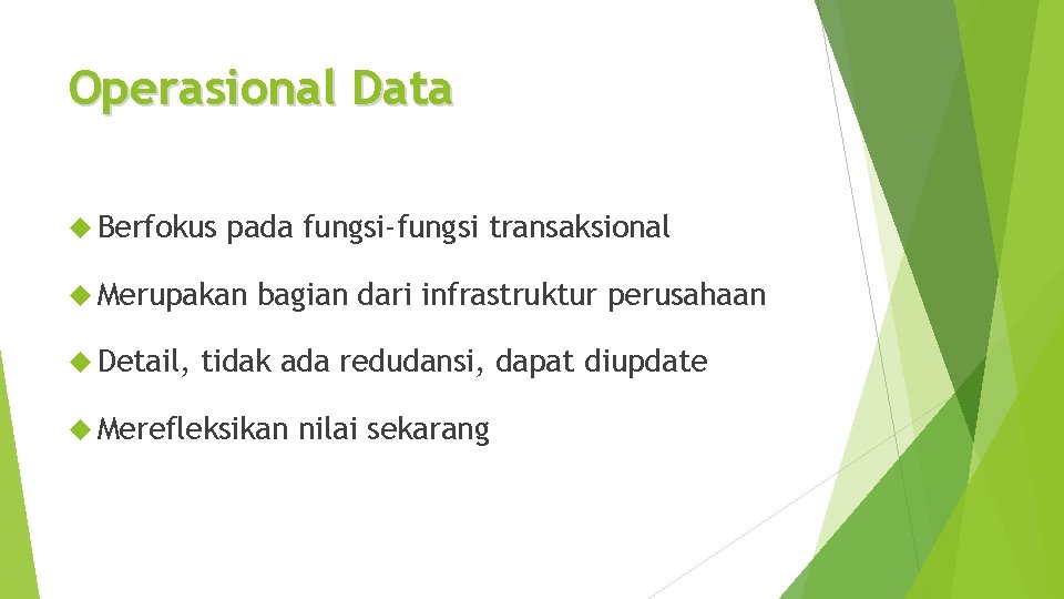 ARSITEKTUR DATA WAREHOUSE Oleh Rahmat Robi Waliyansyah M