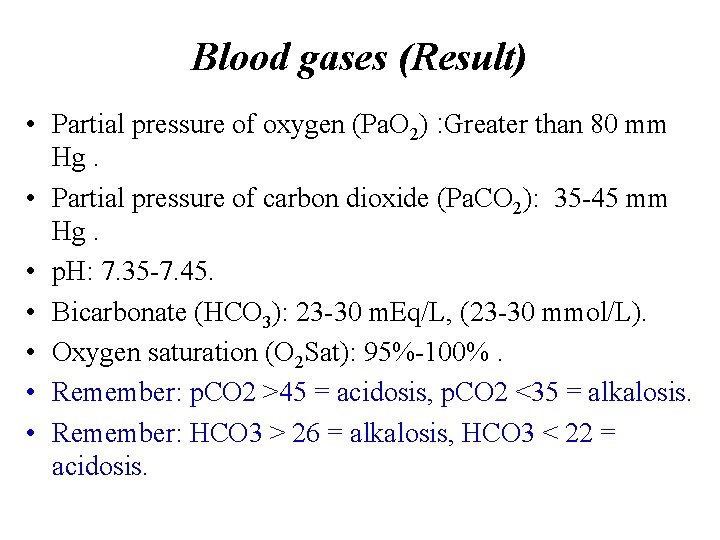 Blood Gases p H and Buffer system Introduction