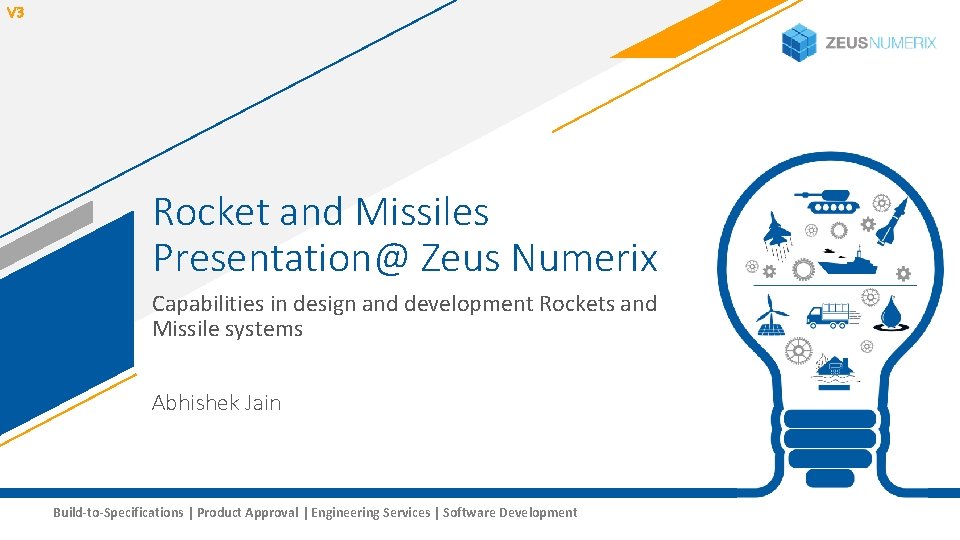 V 3 Rocket and Missiles Presentation Zeus Numerix